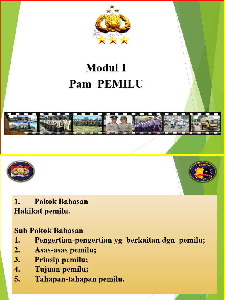 Slide PAM PEMILU | PDF
