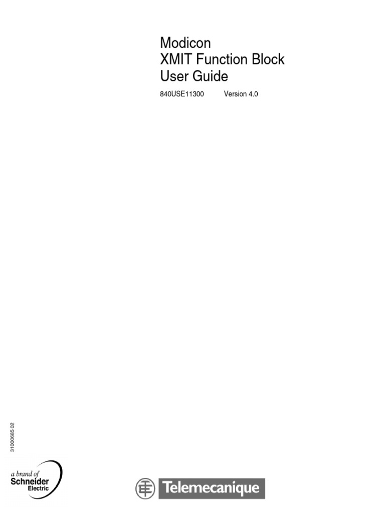 PLC XMIT Software Loadable User Manual v4.0 | PDF | Programmable Logic Controller | Computing
