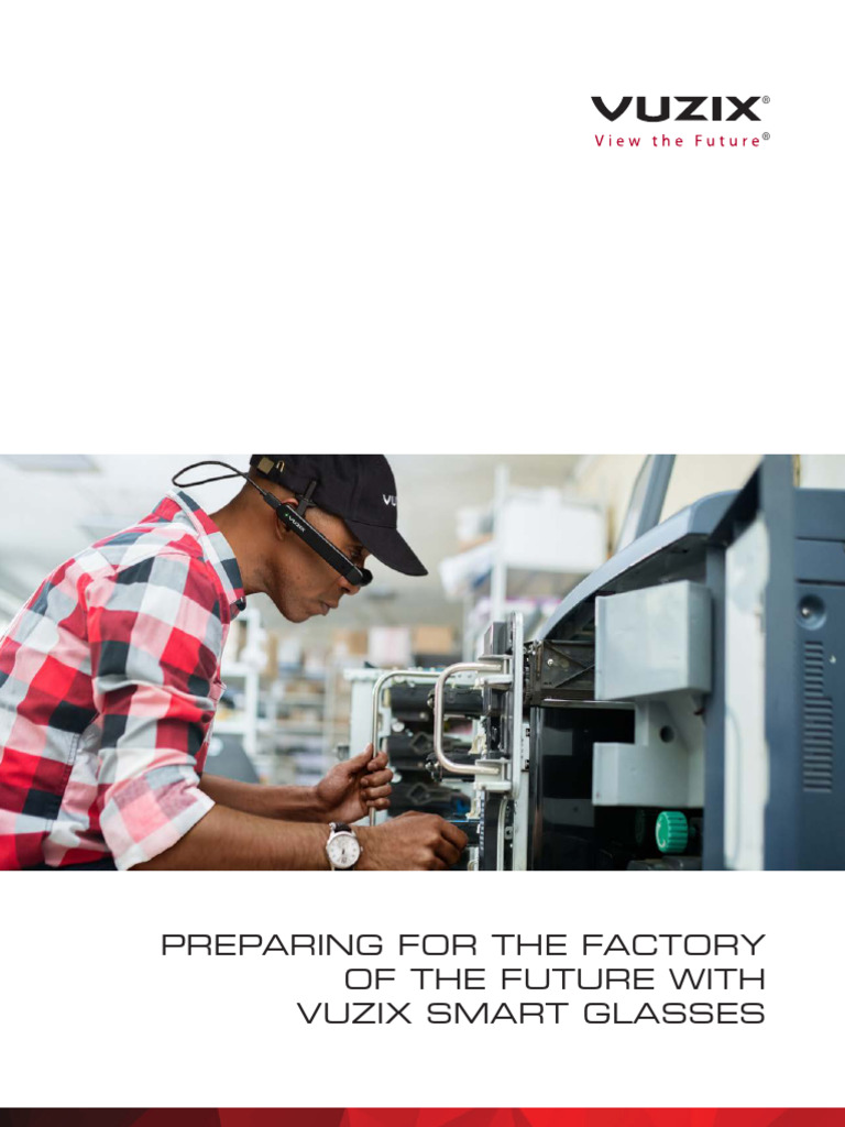 2020 Vuzix Manufacturing White Paper | PDF | Augmented Reality | Automation