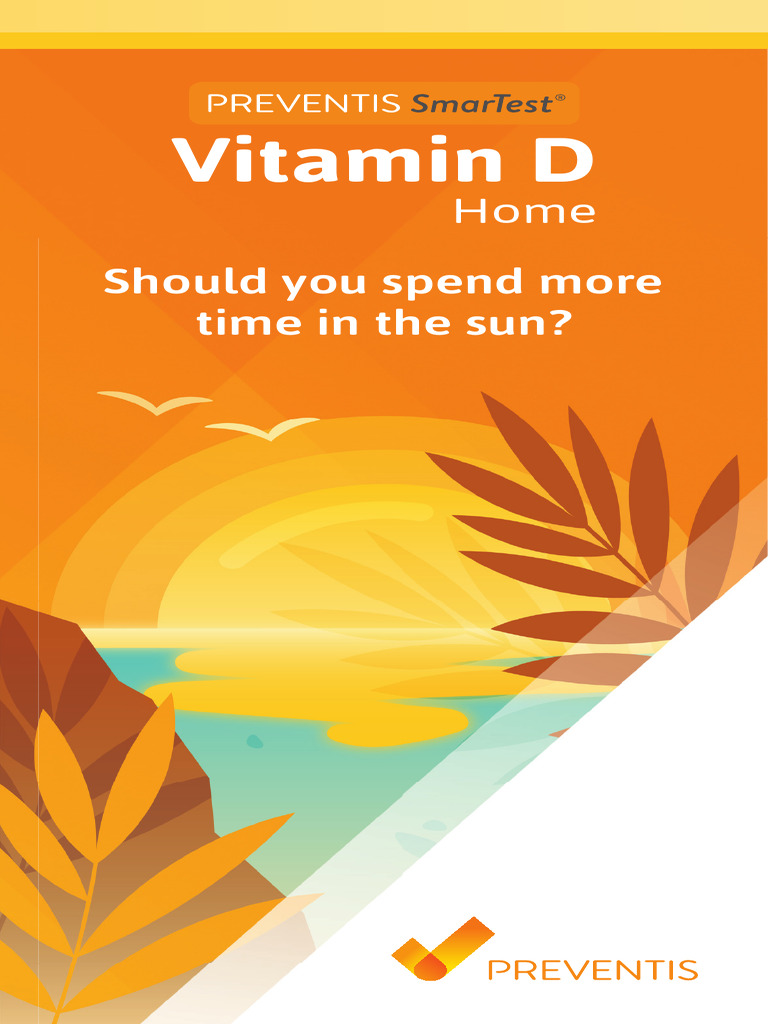 Vitamin D - Preventis Smartest Vitamin d3 Home - Deficiency Rapid Test ...