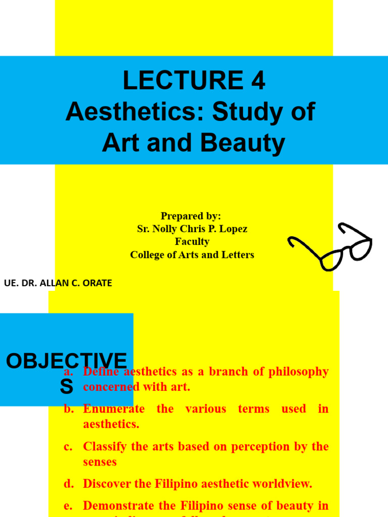 Lecture 4 - Aesthetics | Download Free PDF | Aesthetics | Beauty