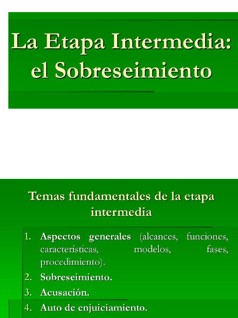 S06 - s1 Sobreseimiento | PDF