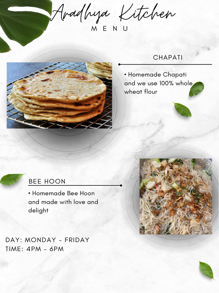 white green simple food menu restaurant cafe (2) | PDF