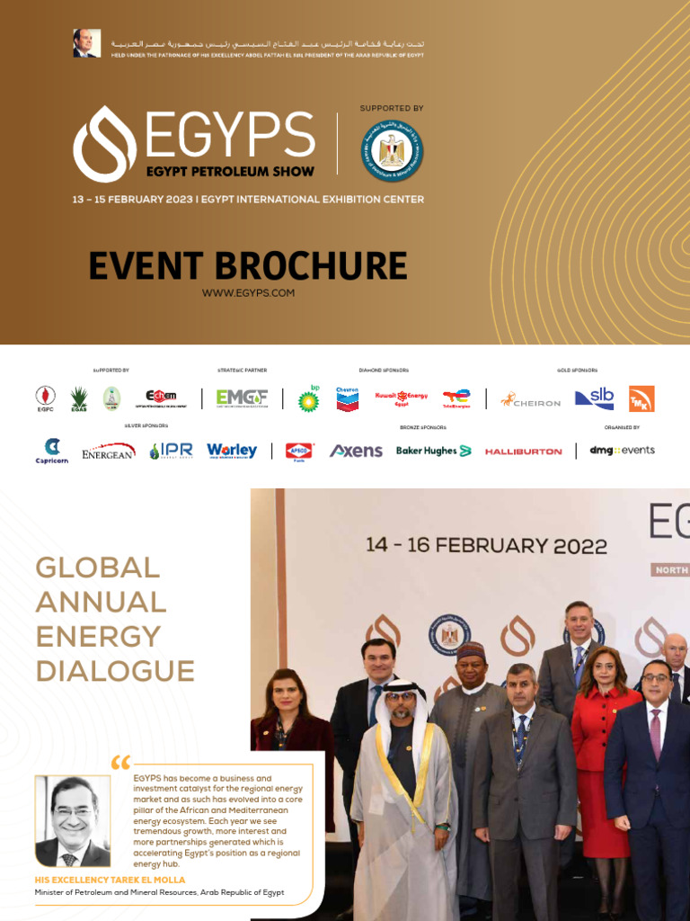 EGYPS 2023 - Event Brochure - 28.10.2022 | PDF | Natural Gas | Egypt