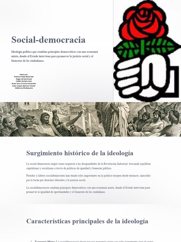 Social Democracia | Descargar gratis PDF | Democracia social | Capitalismo