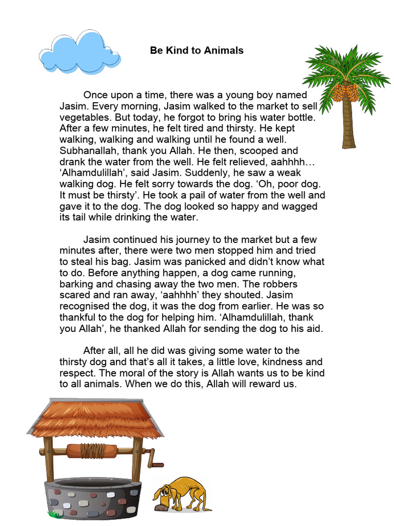 Be Kind To Animals | PDF