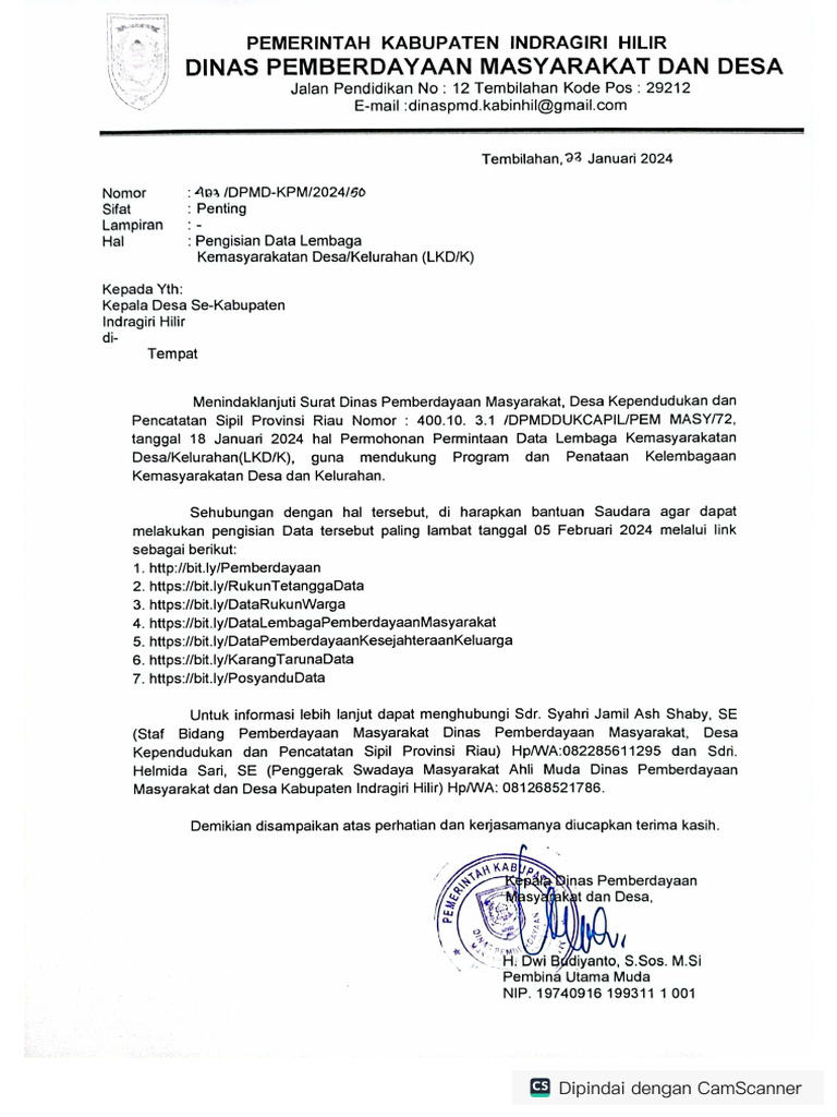 Pengisian Data LKD | PDF