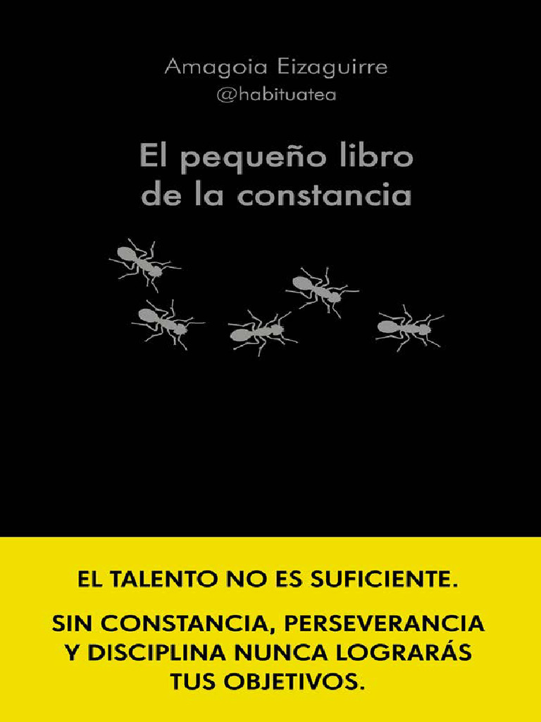 El Pequeno Libro de La Constancia | PDF