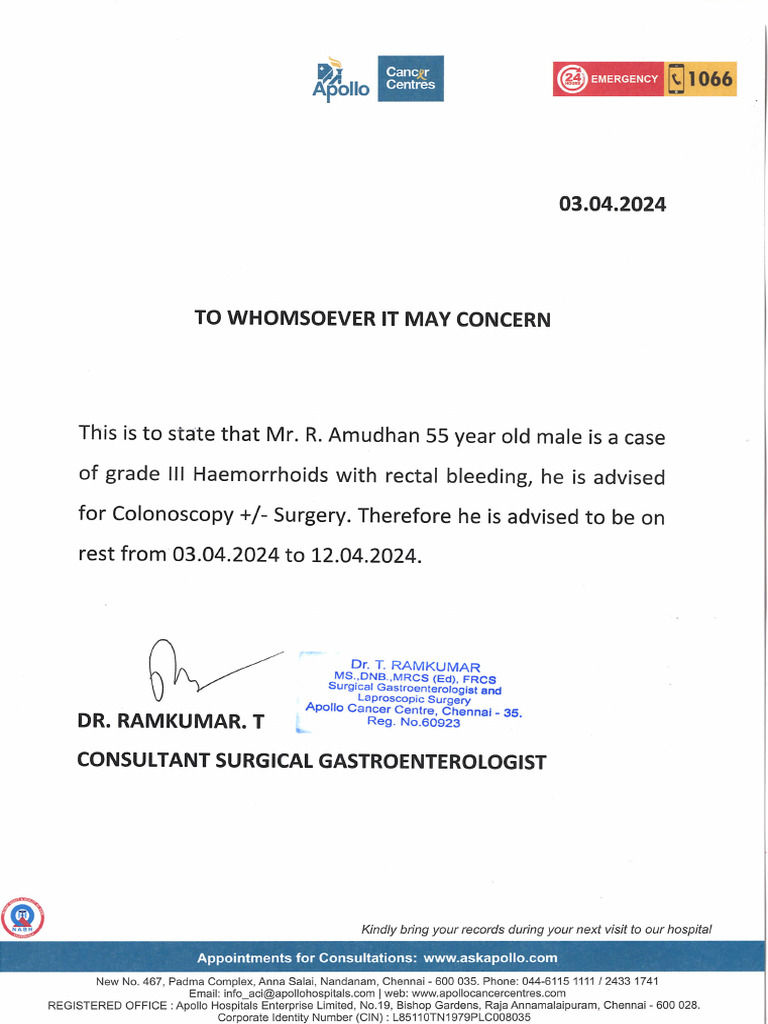 Docter Certificate | PDF