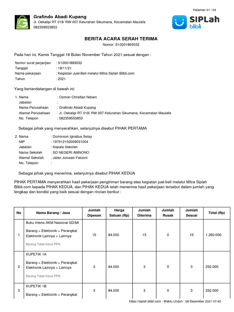 BAST Digital - S10001893032 | PDF