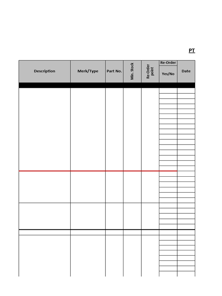 Inventory Control Card Overview | PDF