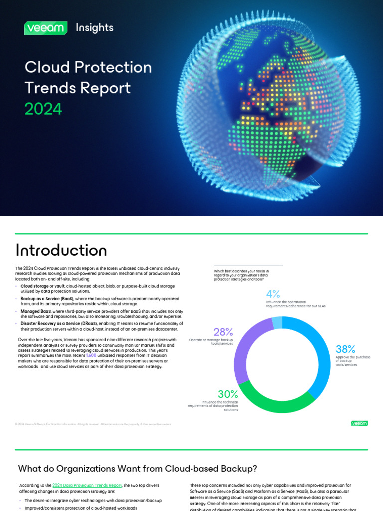 Cloud Protection Trends Report | PDF | Cloud Computing | Backup