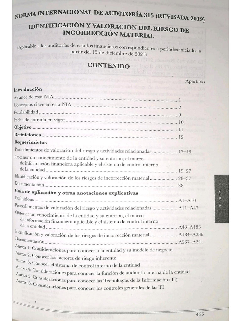 NIA_315 COMPLETA | PDF