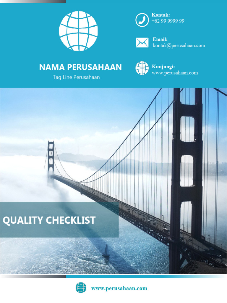 TEMPLATE - Quality Checklist | PDF