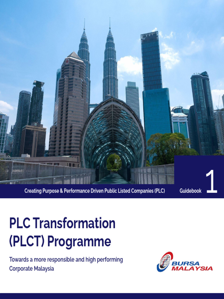 PLCT Programme Guidebook 1 - Purpose and Performance Driven | Download ...