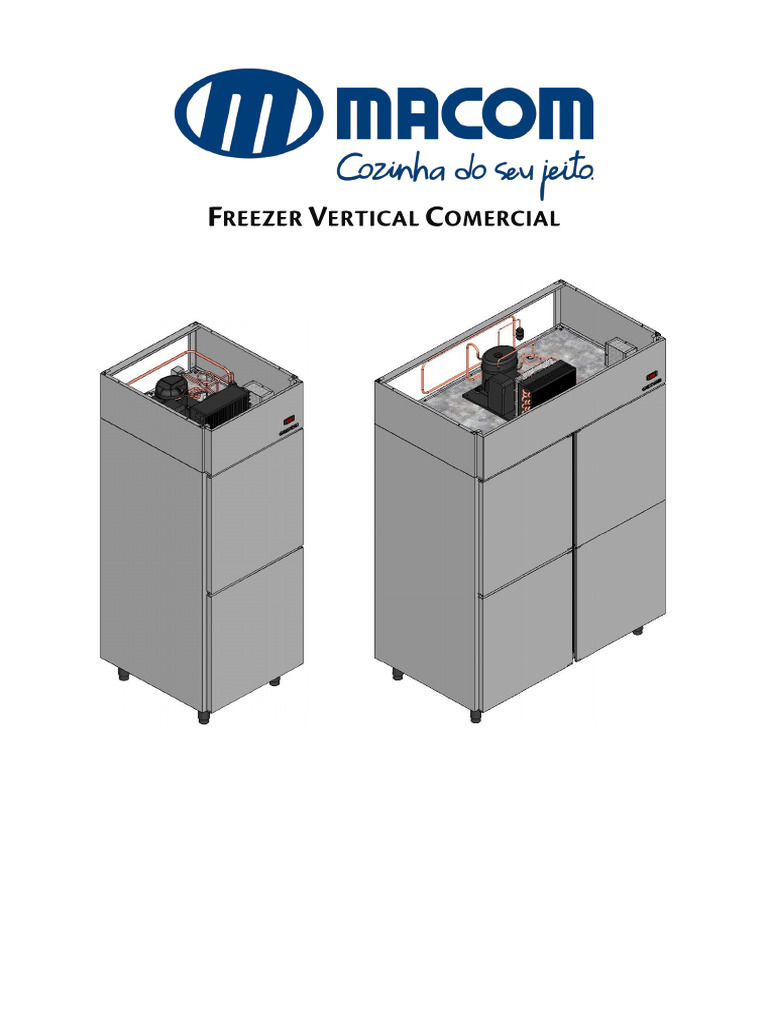 Manual FREEZER VERTICAL | PDF | Business