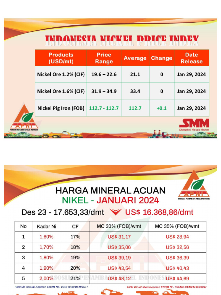HPM Nikel Tahun 2024 | PDF