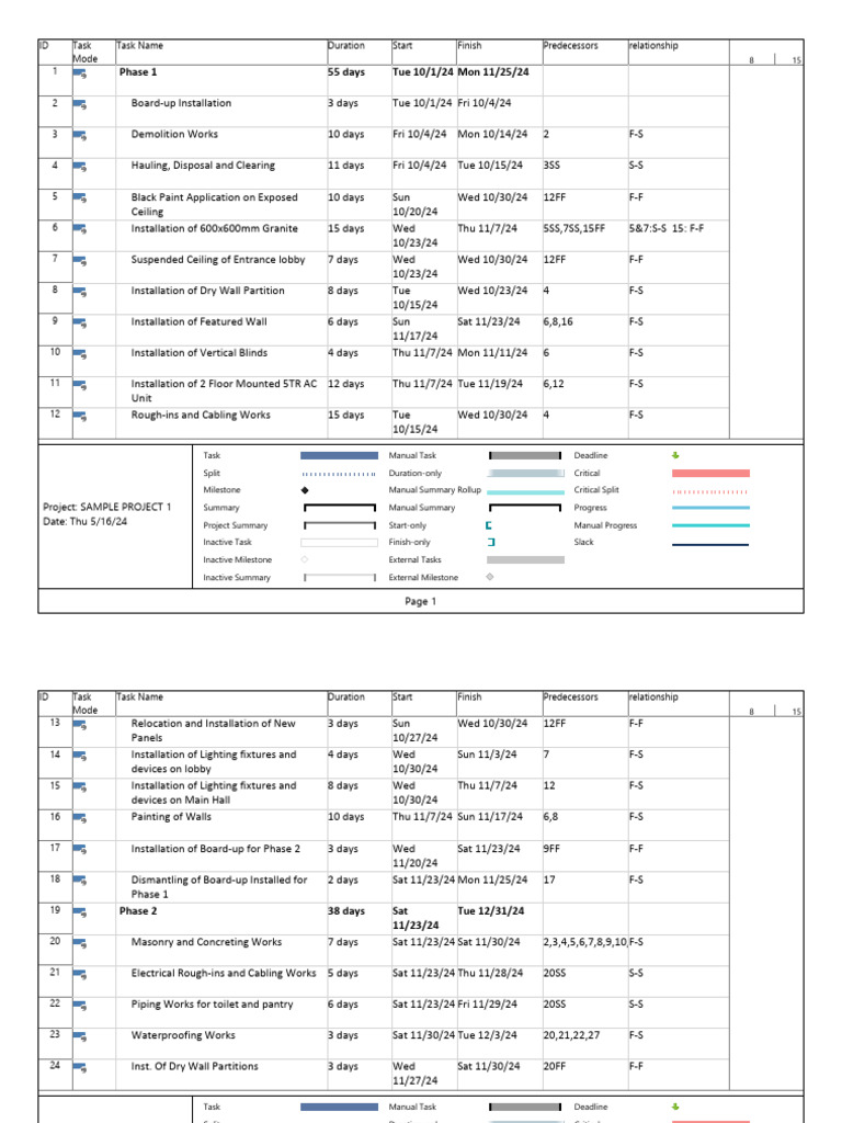 Sample Project 1 | PDF | Architectural Elements | Building Engineering