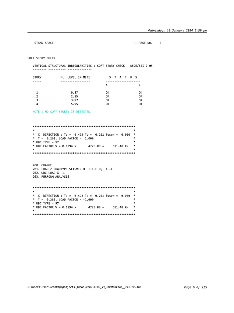 Soft Story Check | PDF