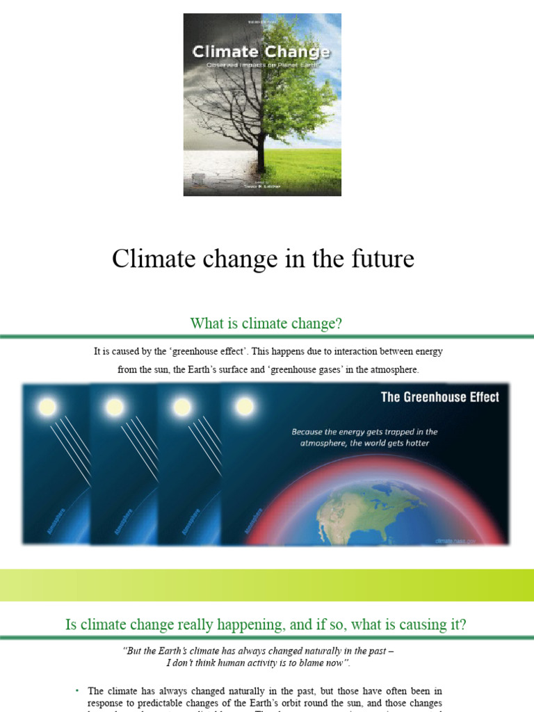 Climate Change | PDF | Greenhouse Effect | Climate Change