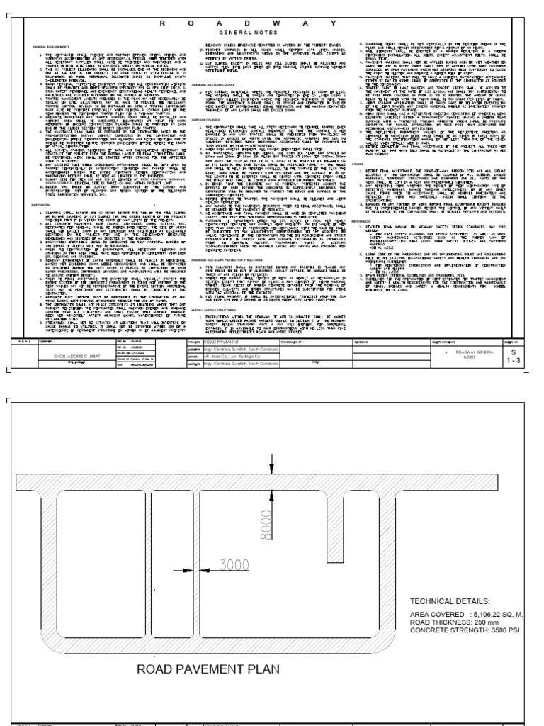 2024 - Roadway Detailed Design | Download Free PDF | Road Surface | Road
