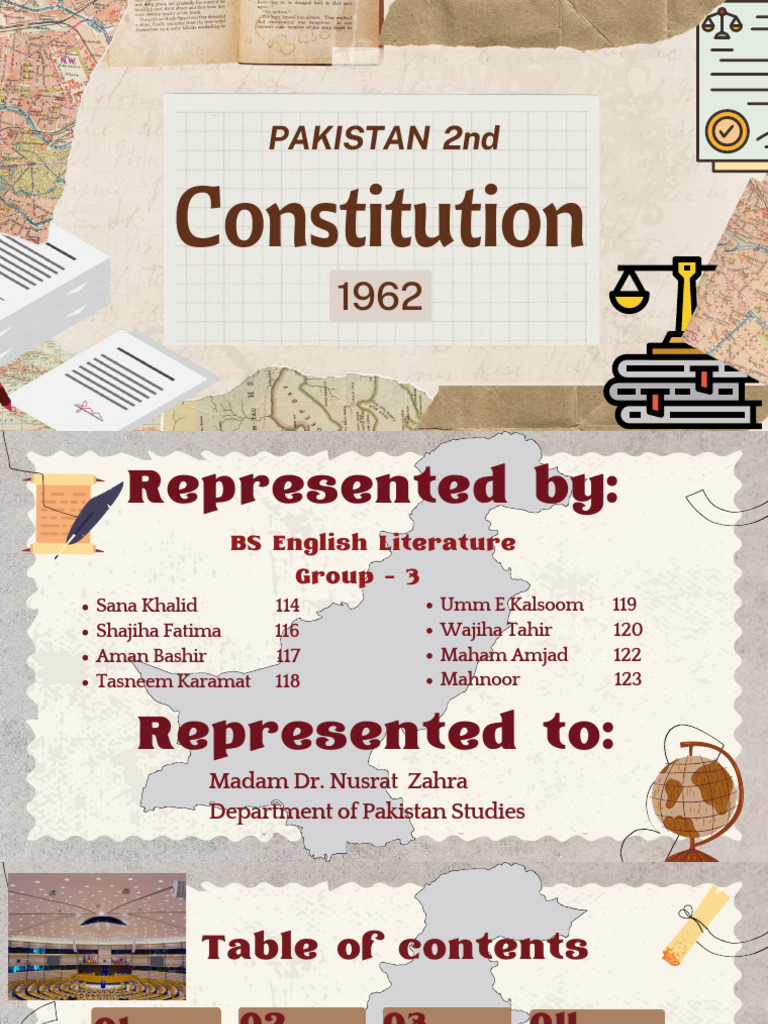 Constitution of Pakistan 1962 | PDF | Justice | Crime & Violence