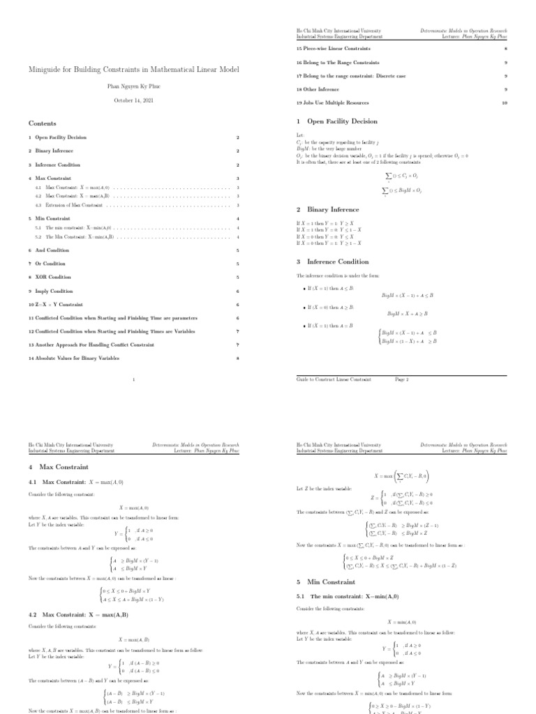 Building Constraints-Đã G P | PDF | Mathematics | Applied Mathematics