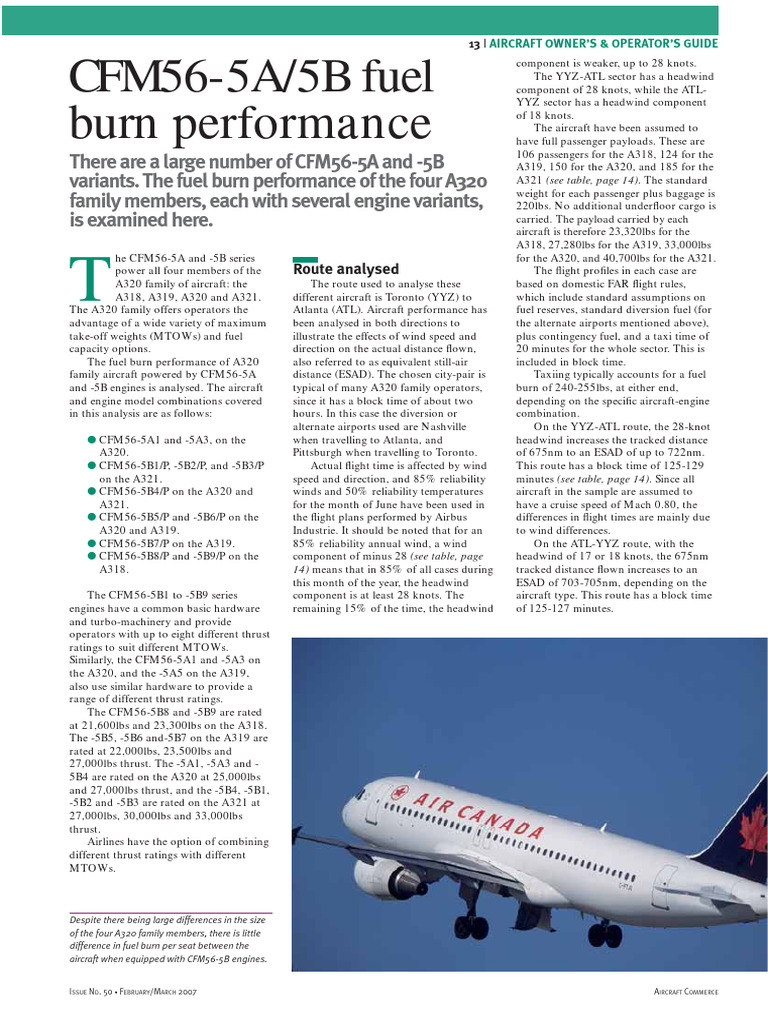 A320 Family Fuel Efficiency Guide | PDF | Aerospace | Aviation