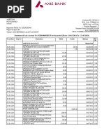 Axis Bank Statement 2024 | PDF | Debit Card | Visa Inc.