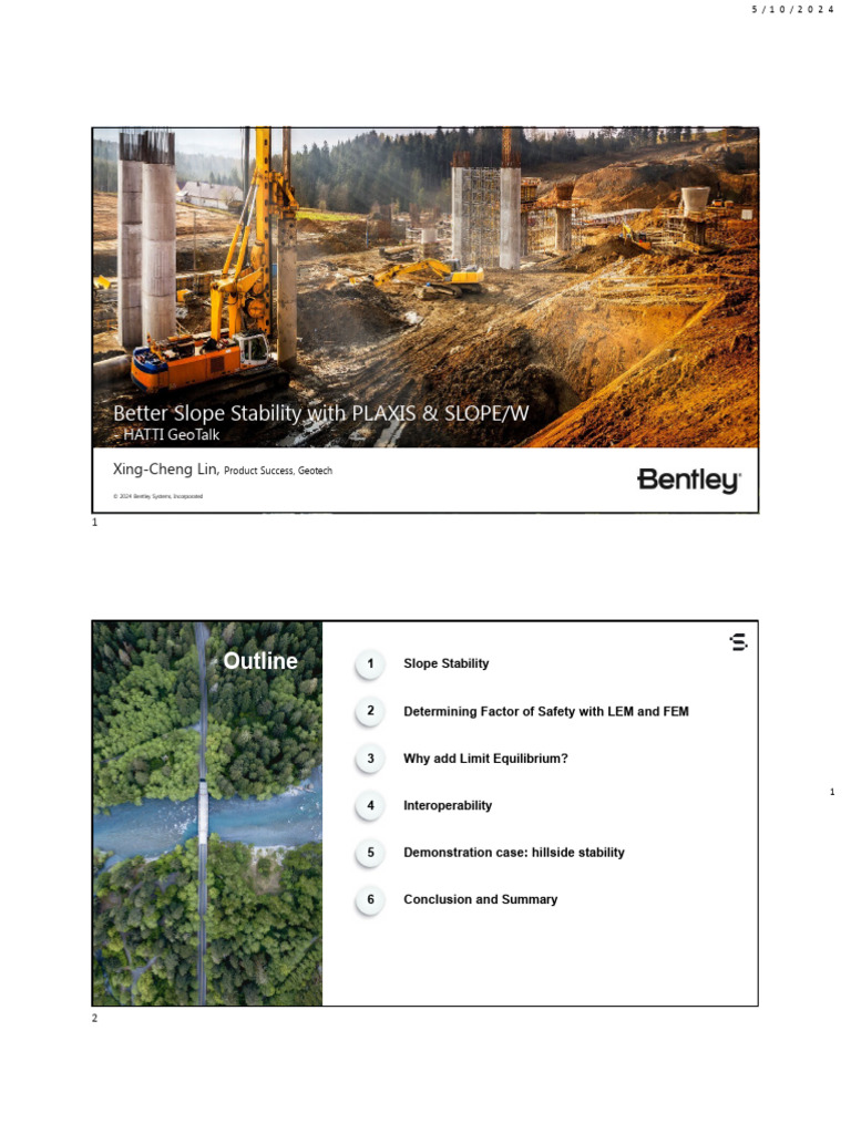 Materi Webinar Plaxis PLX GS | PDF | Finite Element Method | Applied ...