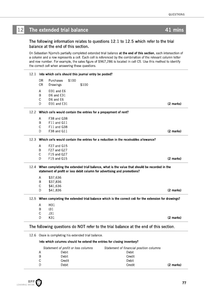 Extended Tb Questions | PDF
