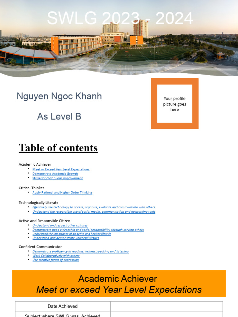 SWLG - 2023 - 2024 - Nguyen Ngoc Khanh - As Level B | PDF | Communication | Human Communication