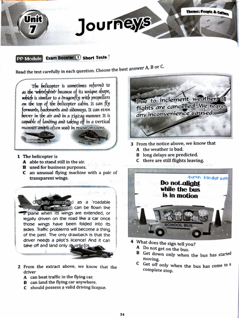 Unit 7 Journey PG 24-33 | PDF