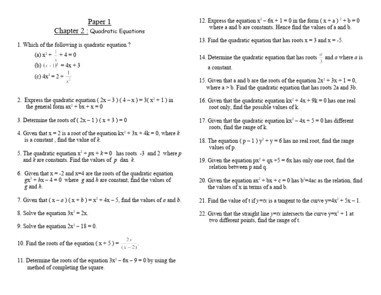 Form4_Chap2 | PDF | Mathematics | Mathematical Objects