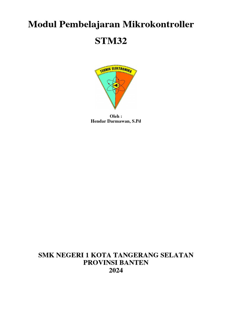 Modul Latih Stm32 SMK N 1 Tangsel | PDF