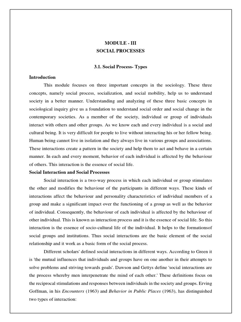 Module 3 | PDF | Cultural Assimilation | Sociology