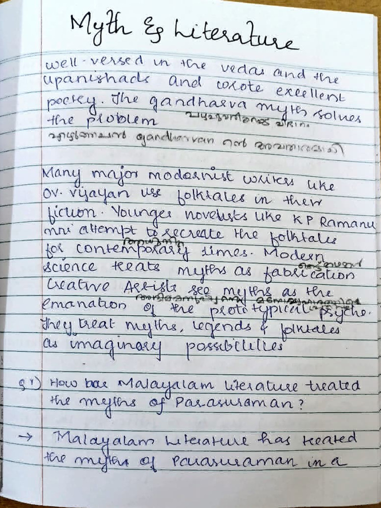 Myth and literature | PDF