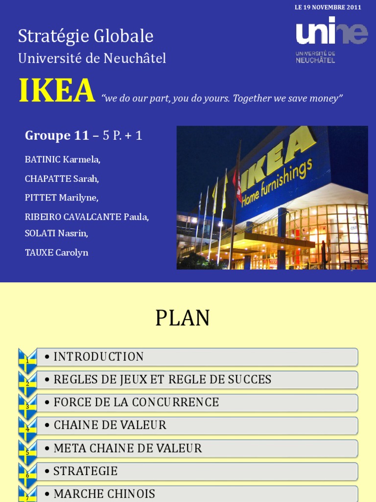 Ikea Final | PDF | Chaîne de valeur | Chine