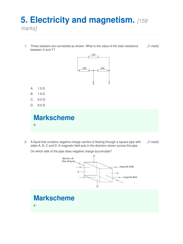 Electricity and Magnetism | PDF | Photoelectric Effect | Electron