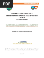 Master Guide Record Book | PDF | Seventh Day Adventist Church | Adventism