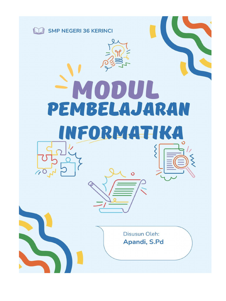 Modul Ajar Informatika - TEKNOLOGI INFORMASI DAN KOMUNIKASI - Fase D | PDF