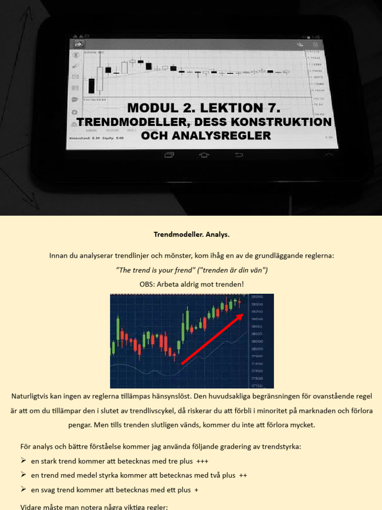Modul2 Lektion7 Trendmodeller - Kopia | PDF