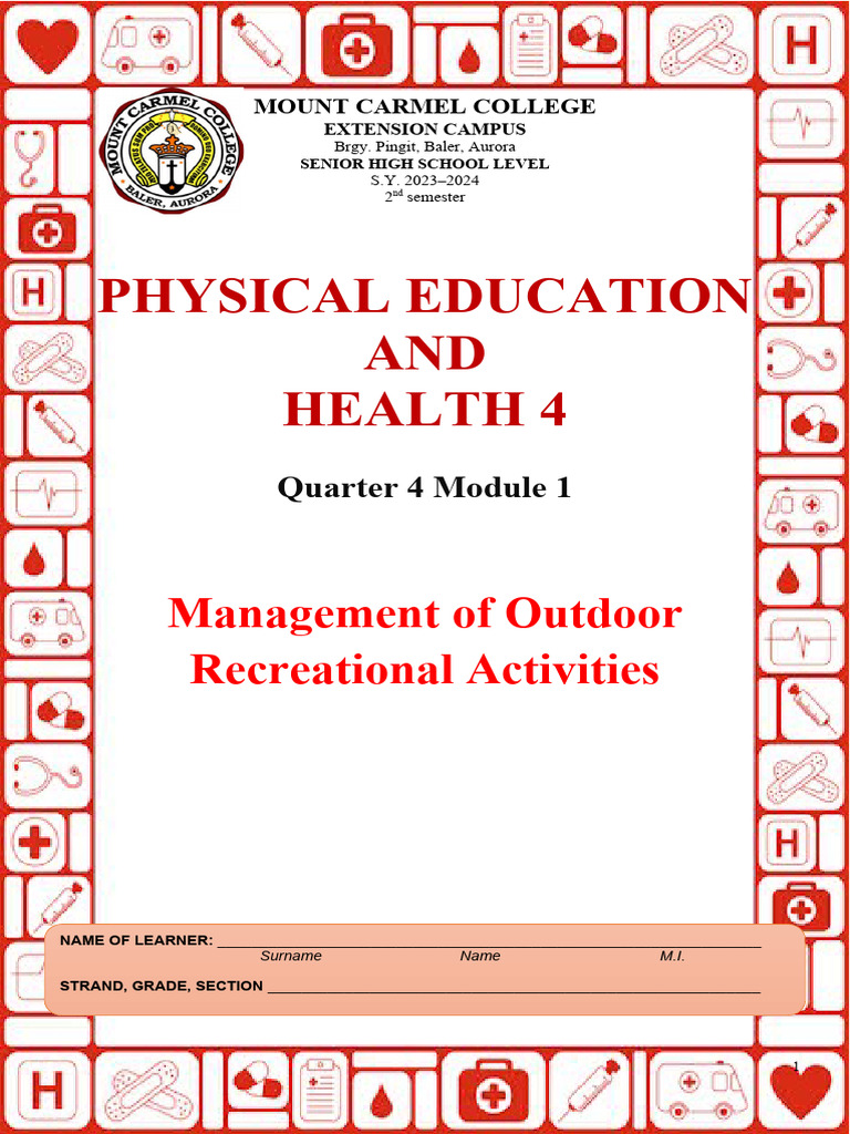 Module 2 P.E. 4 | PDF | Cardiopulmonary Resuscitation | Wound