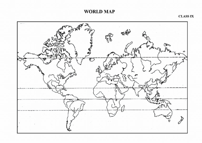 World Map Class IX - PDF - 20240205 - 173801 - 0000 | PDF