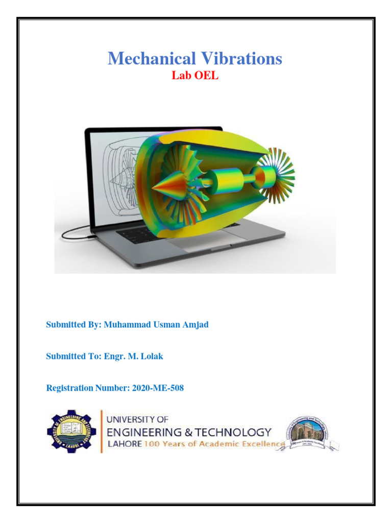 Mechanical Vibrations Analysis in ANSYS | PDF | Deformation ...