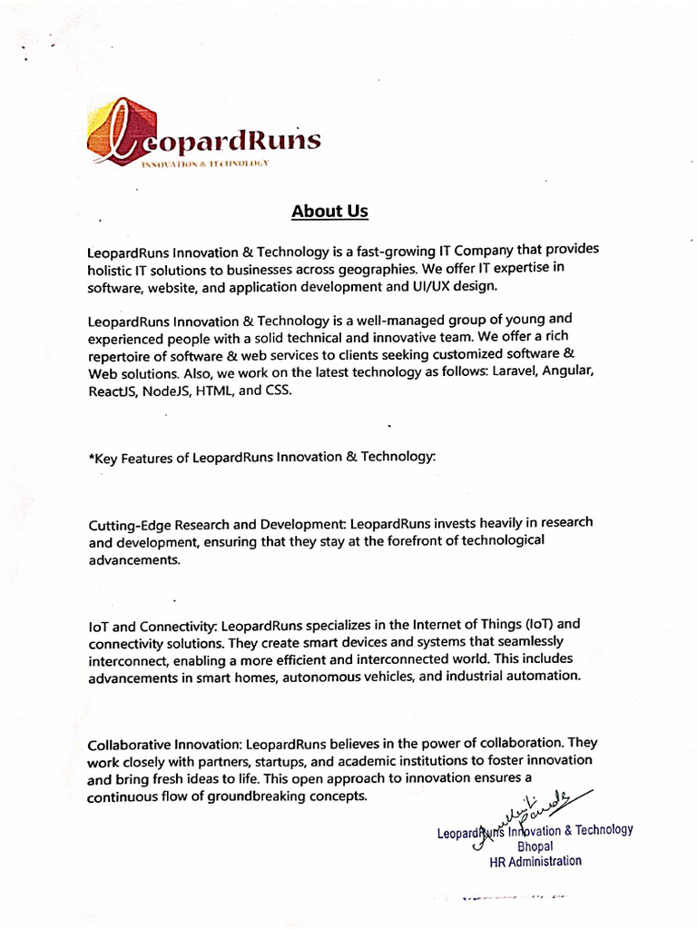 Internship Process | PDF