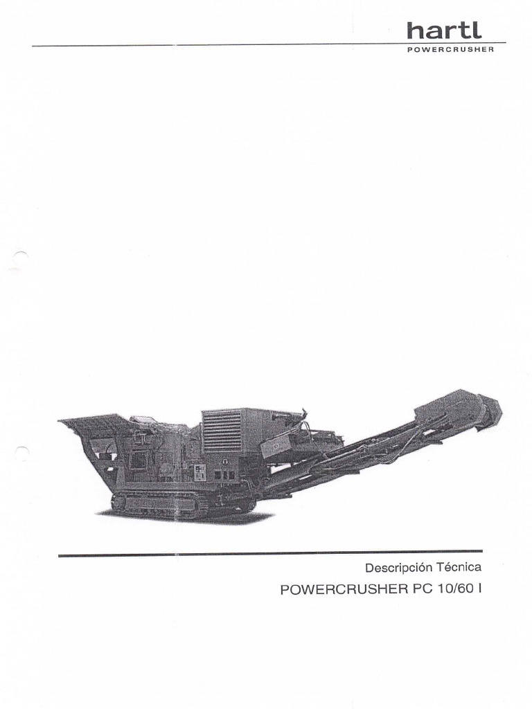 DESCRIPCION TECNICA PC 10-60 I | PDF