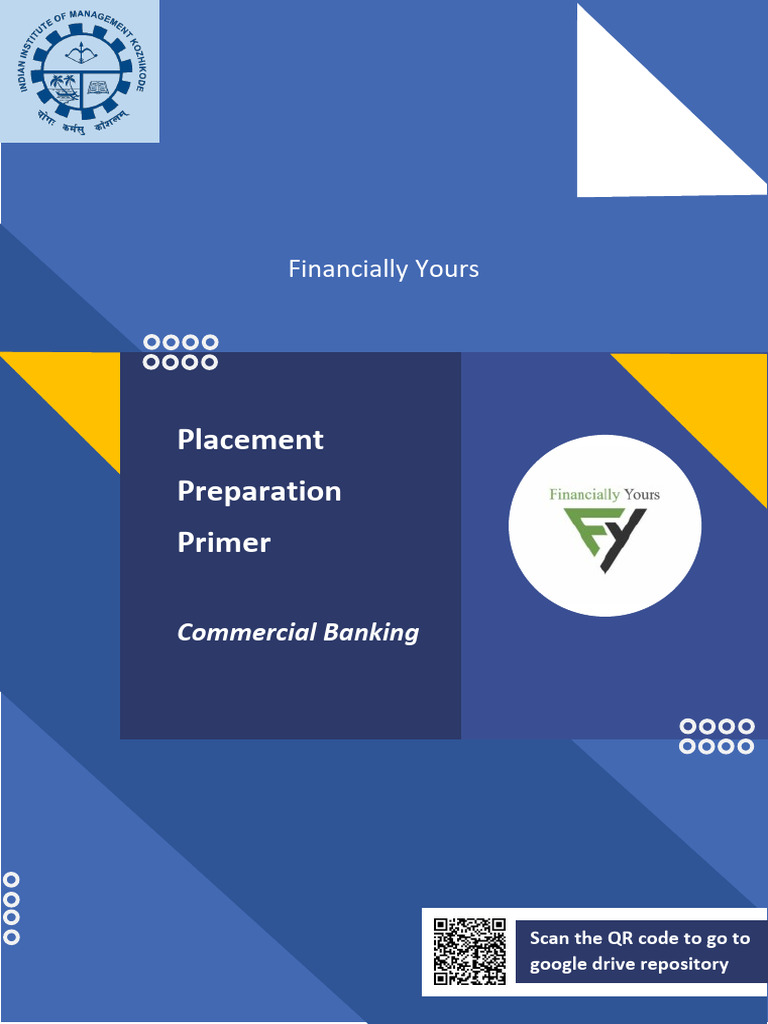 FY - Commercial Banking Primer | PDF | Banks | Market Liquidity