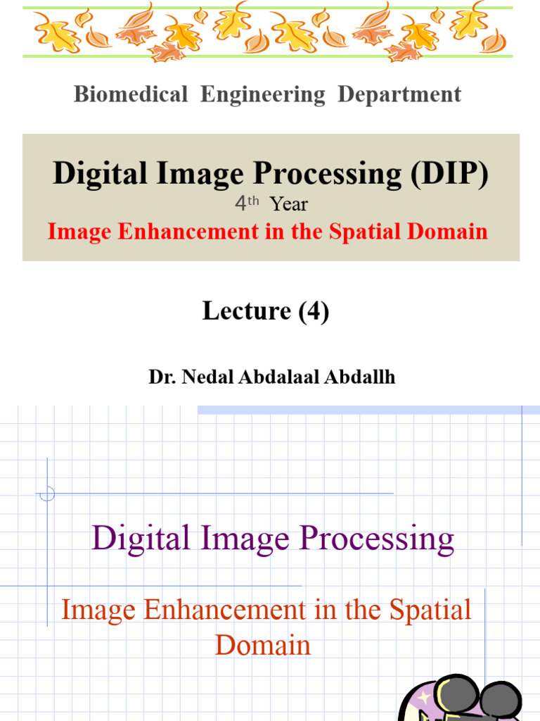 DIP Lecture | PDF | Computer Vision | Telecommunications Engineering