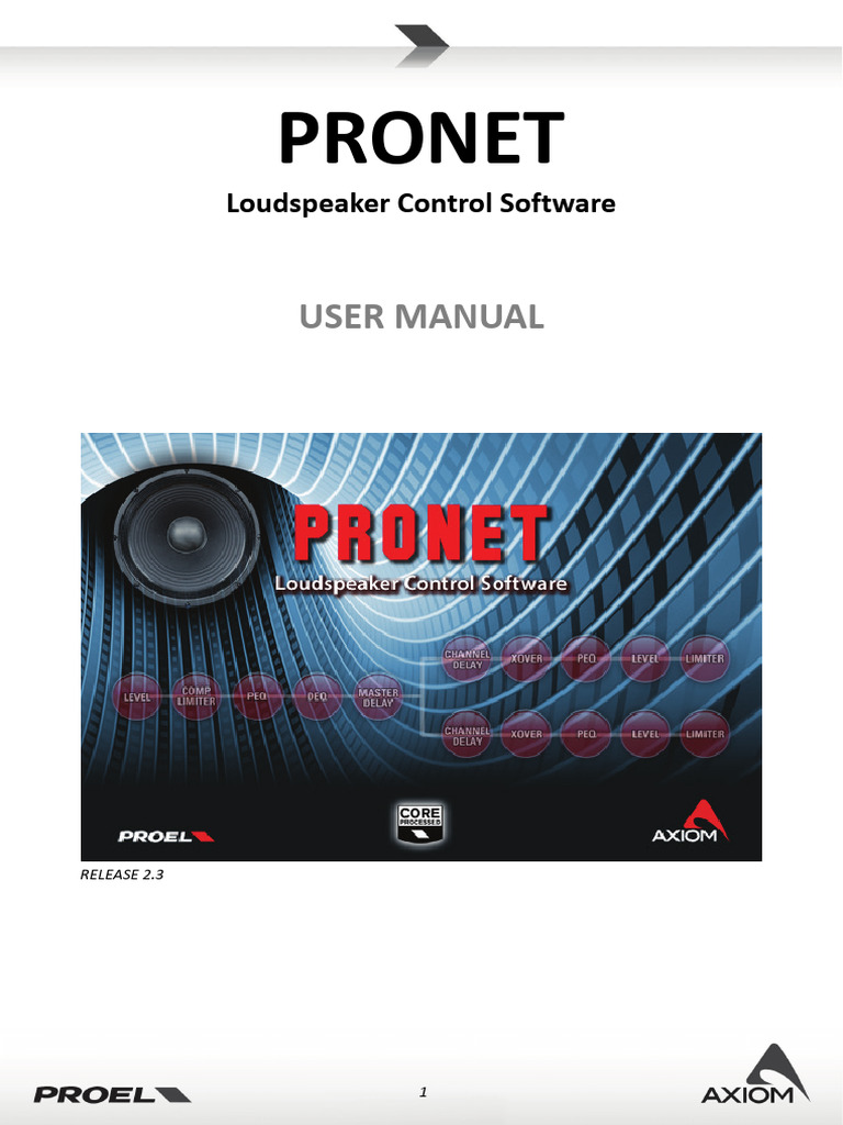 PRONET - Manual Rel23 | PDF | Installation (Computer Programs) | Online And Offline